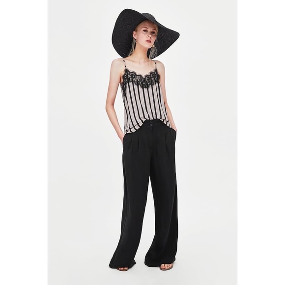 Zara | Tops | Zara Striped Tank Top | Poshmark